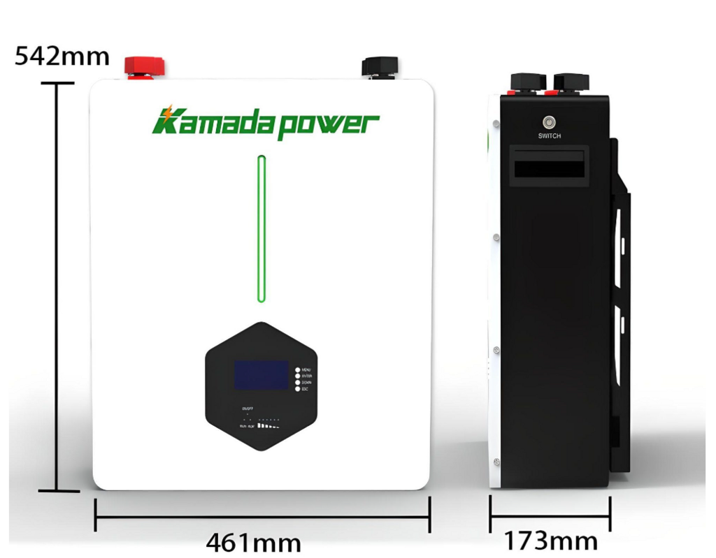 Kamada 5kWh Solarbatterie, günstiger LFP Solar Akku